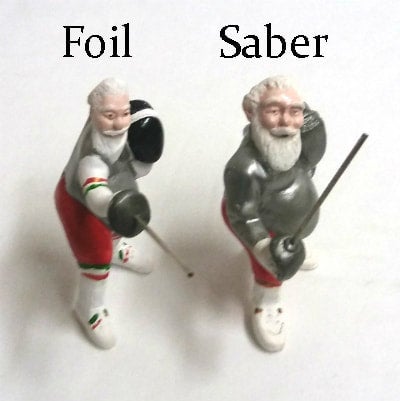 Fencing Santa | Triplette Competition Arms