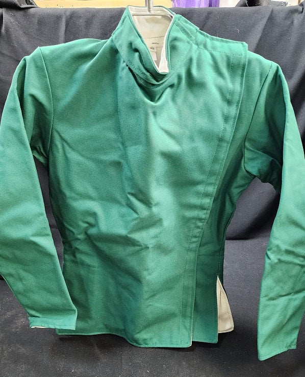 Green and White Fighting Tunic | Zen Warrior Armory