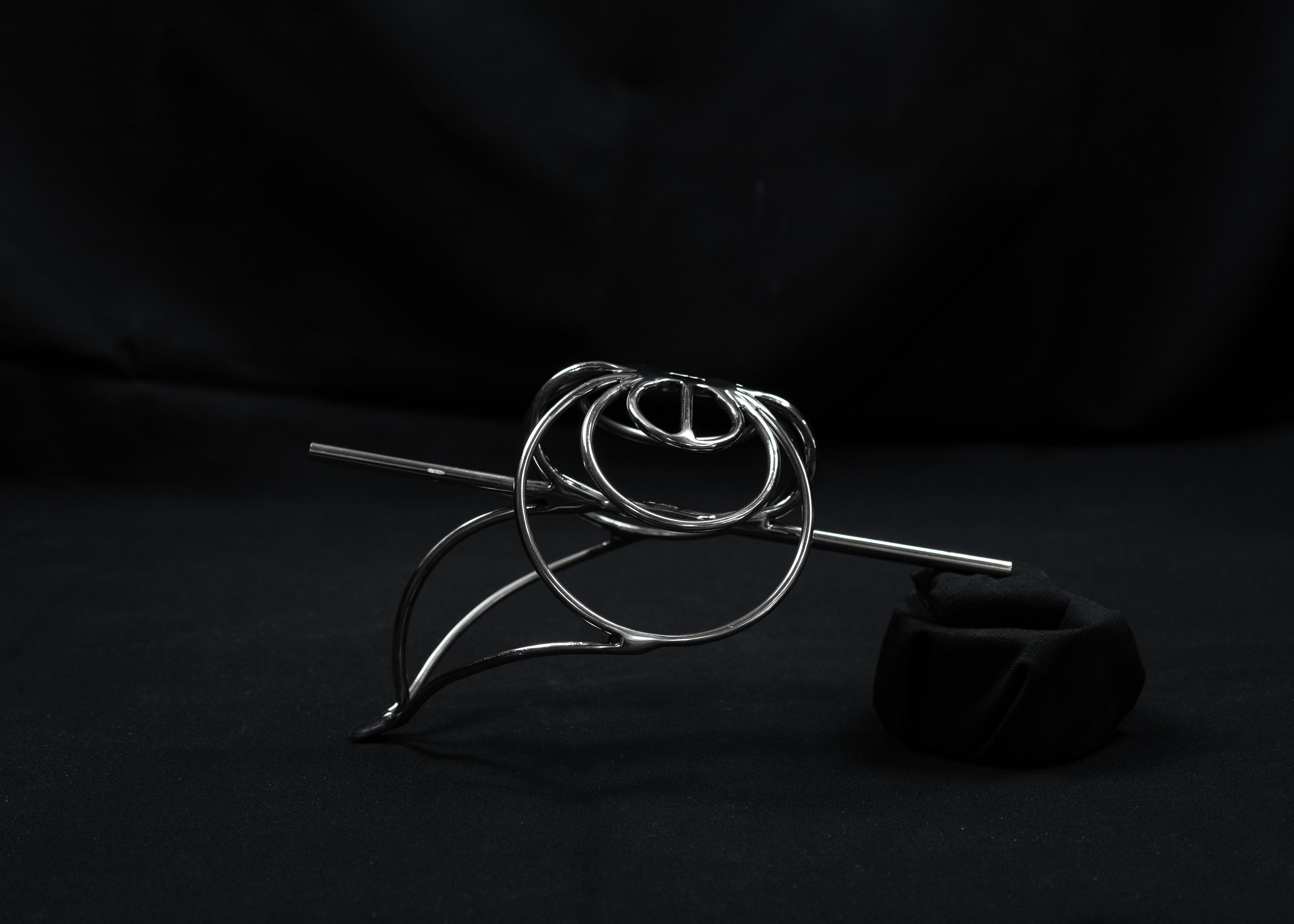 Three Ring Swept Hilt Guard | Zen Warrior Armory