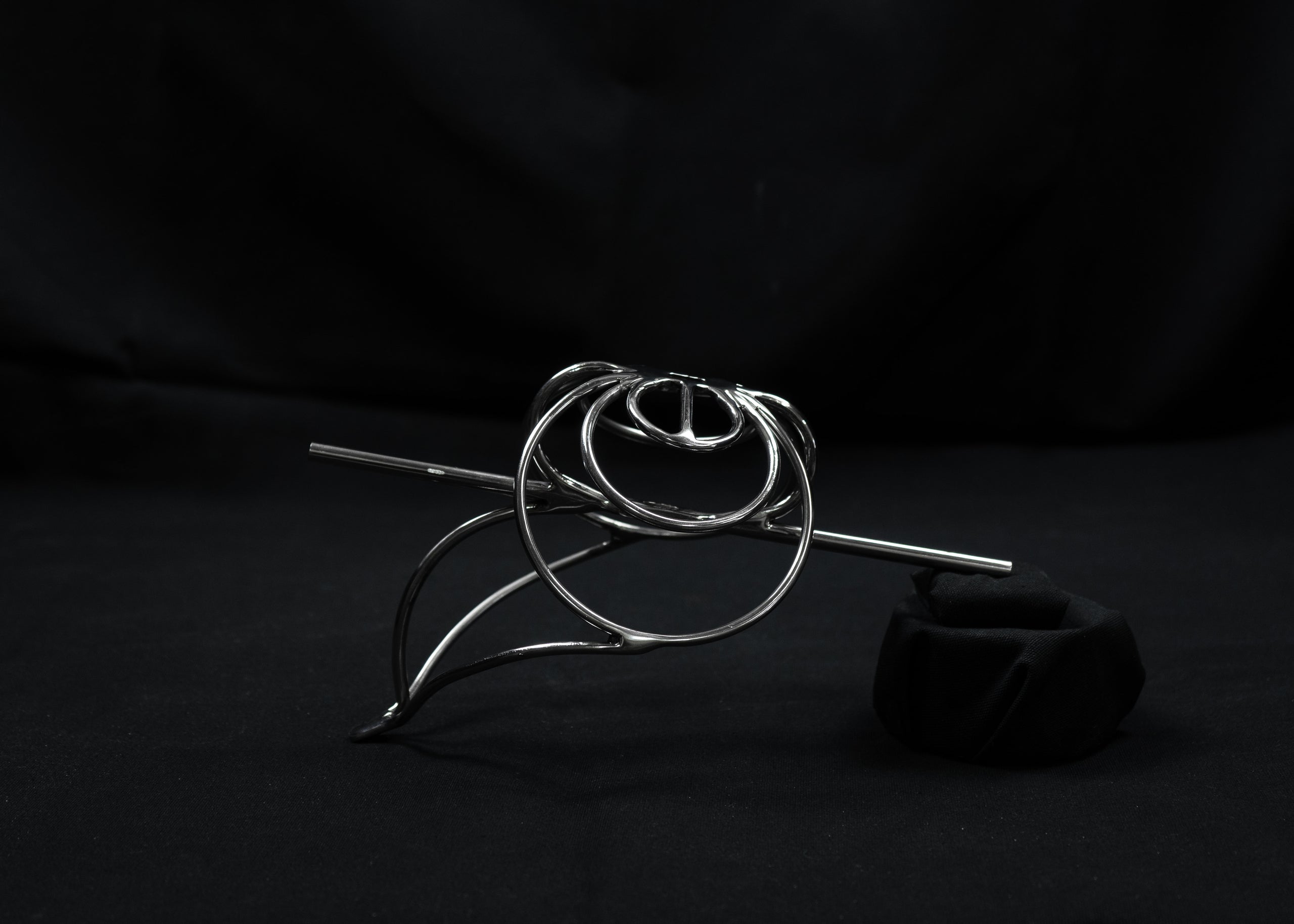 Three Ring Swept Hilt Guard | Zen Warrior Armory