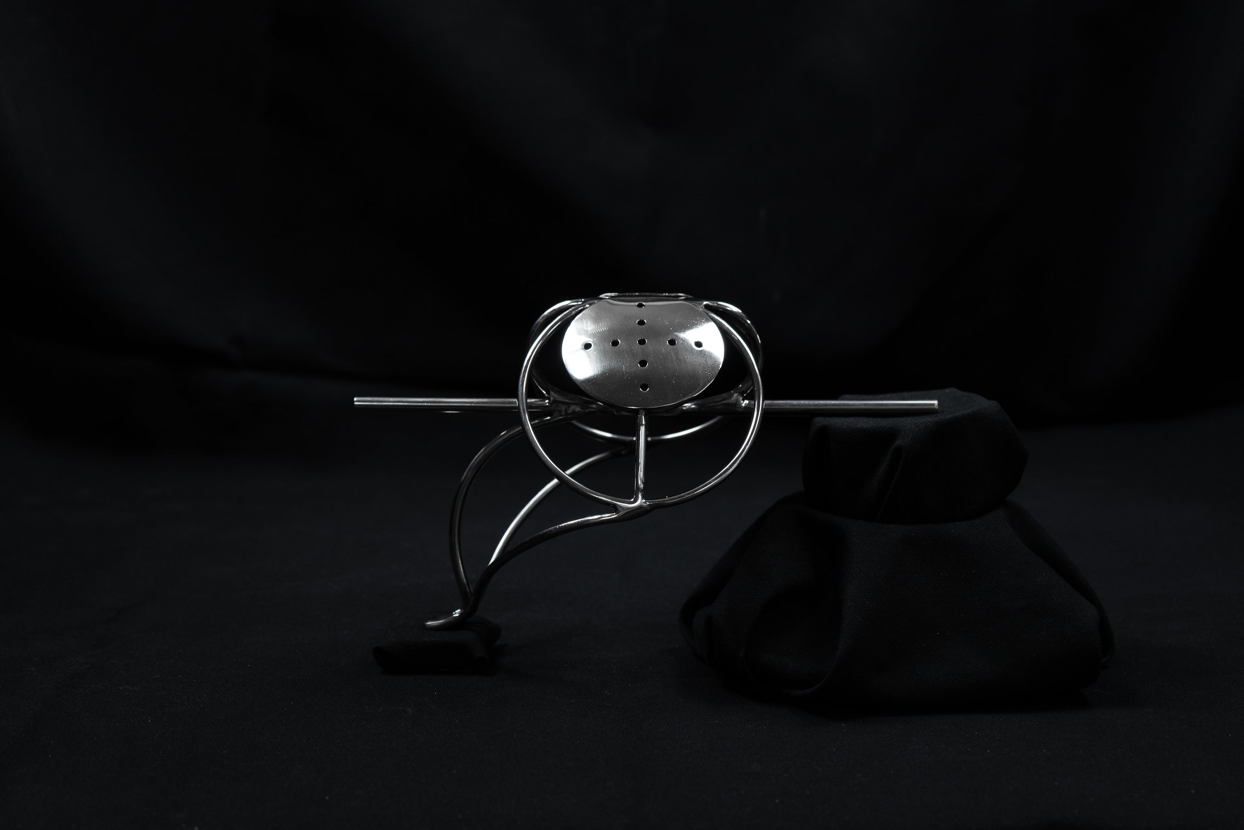 Clam Shell Swept Hilt Guard | Zen Warrior Armory