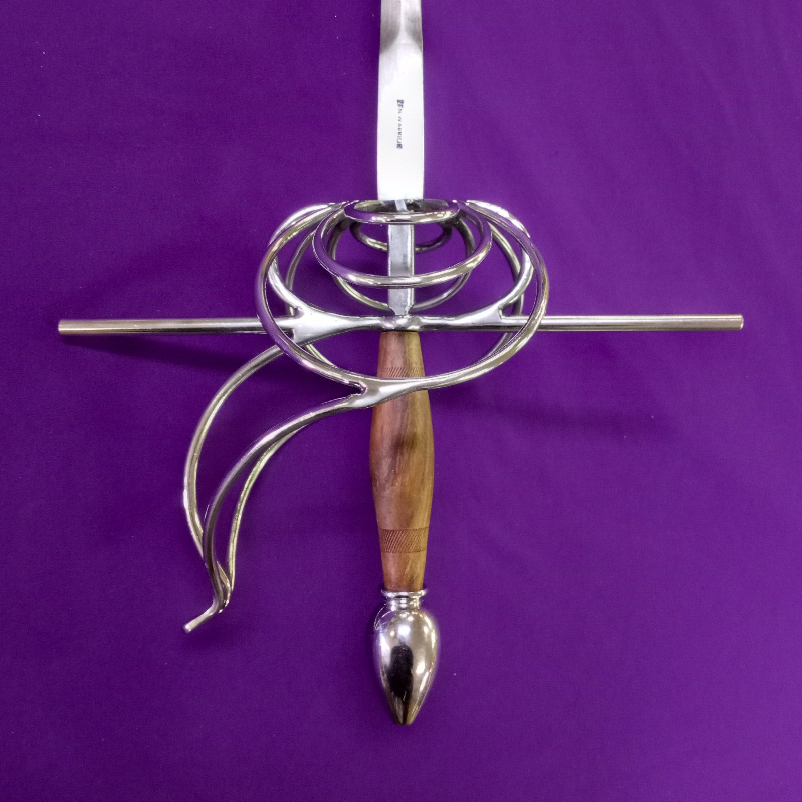 Three Ring Swept Hilt Rapier | Zen Warrior Armory